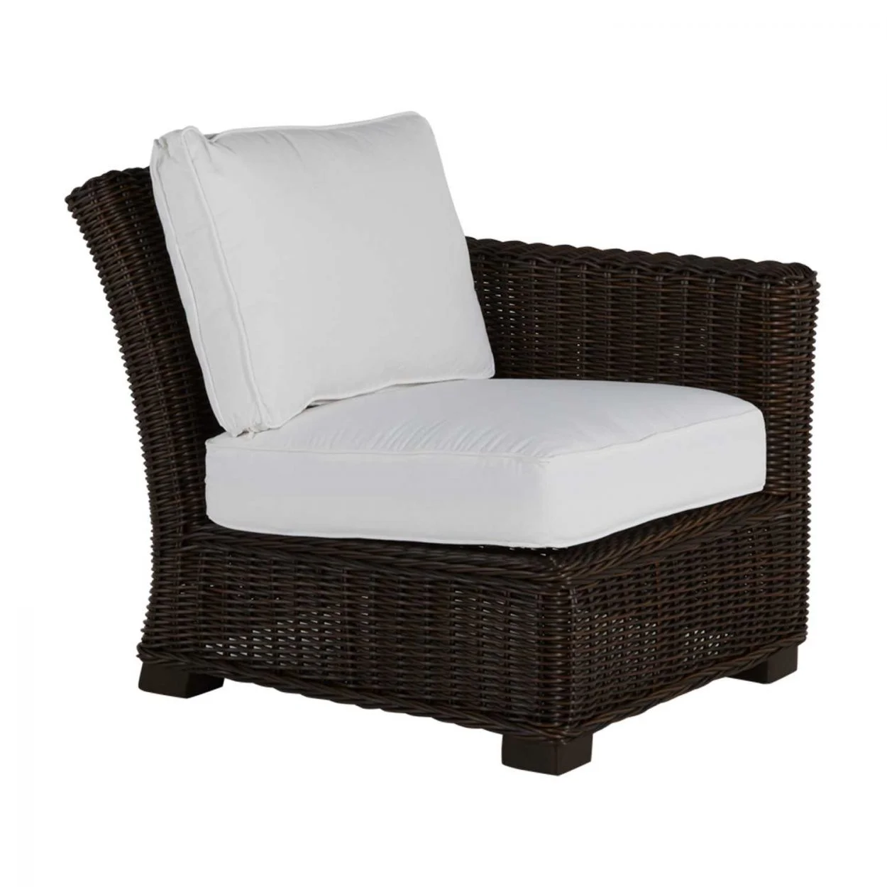 Rustic Woven Sectional Right by Summer Classics - Patio And Table ...